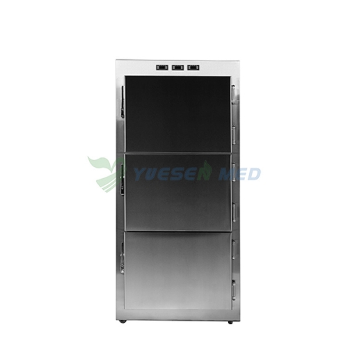 Stainless Steel 3 Bodies Mortuary Refrigerator YSSTG0103 Price