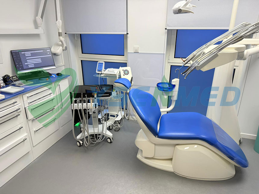 Good feedbacks from French dentist on YSDEN-302S mobile dental unit