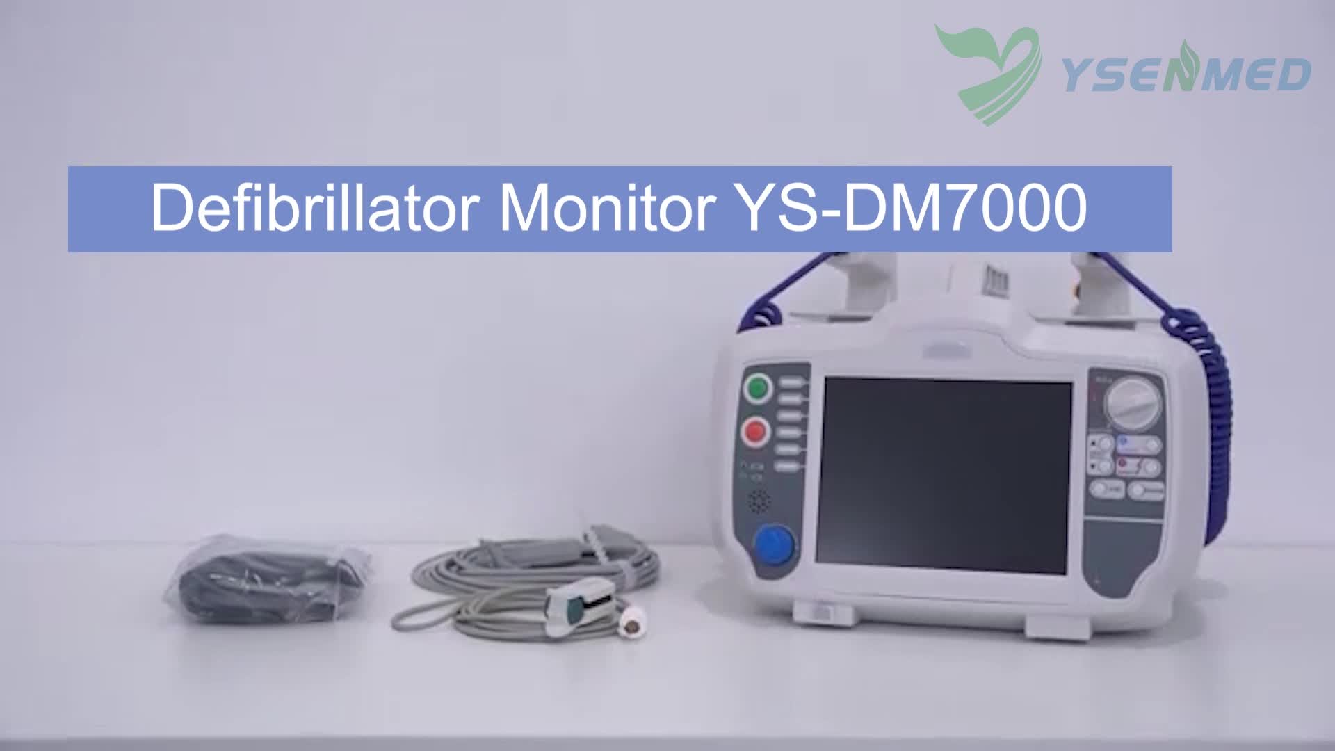 Introduction video of YSENMED YS-DM7000 Defibrillator Monitor